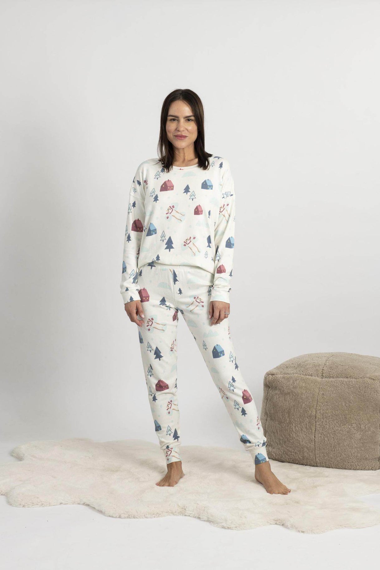 Corgi snow angel long PJ – Zema Lingerie