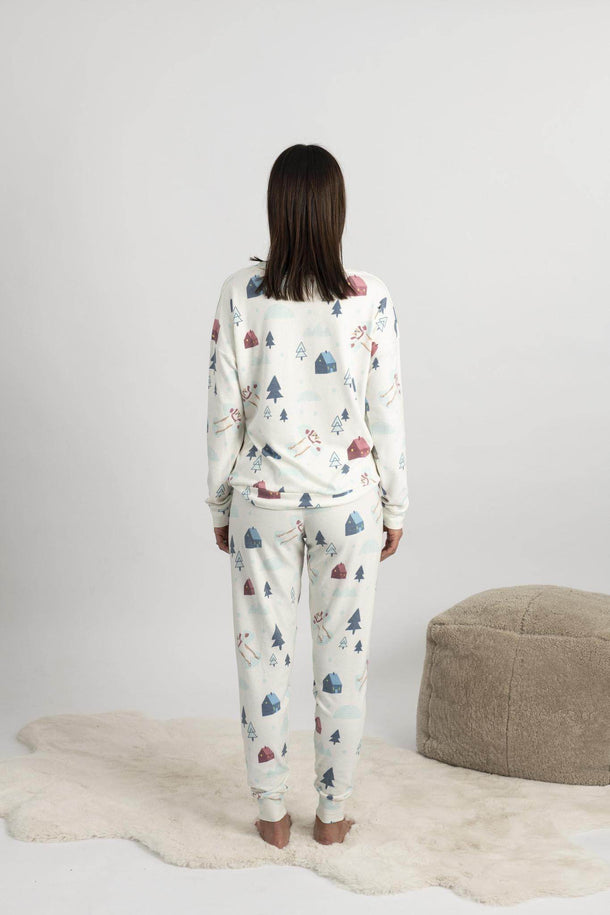 Corgi snow angel long PJ – Zema Lingerie
